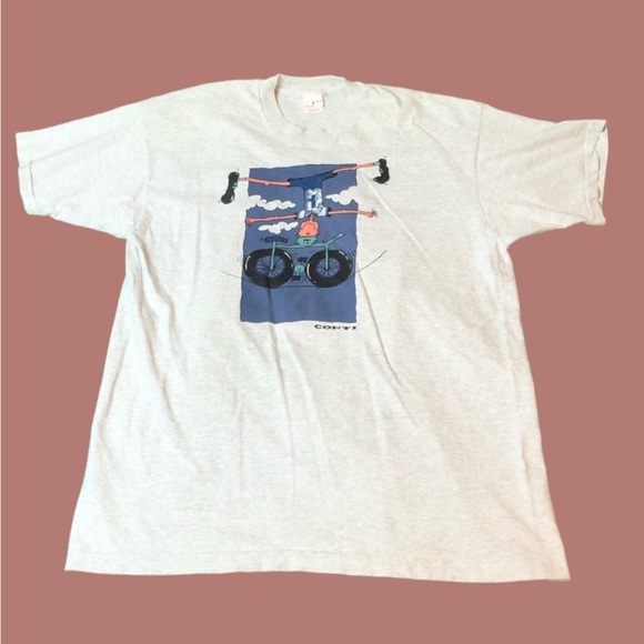 conti | Shirts | Vintage Conti Cartoon Tshirt Vtg Tee Xxl 2xl Bmx Bike ...